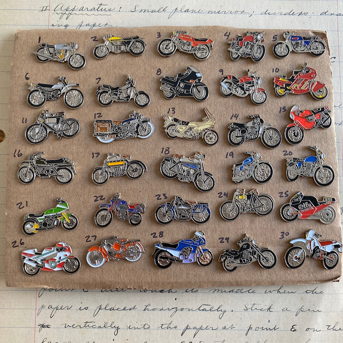 Motorcycle Lapel Pin Vintage Motorcycle Jacket Pin Biker | Etsy