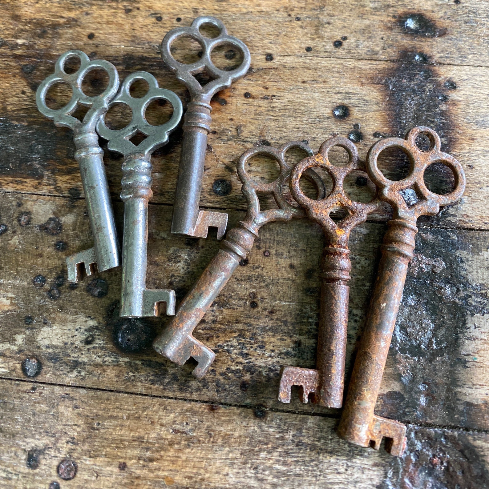 One Antique Skeleton Key Vintage Skeleton Key Vintage - Etsy