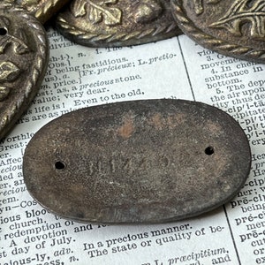 Antique Cast Brass Ornamental Furniture Decoration - Brass Oak Leaf ...