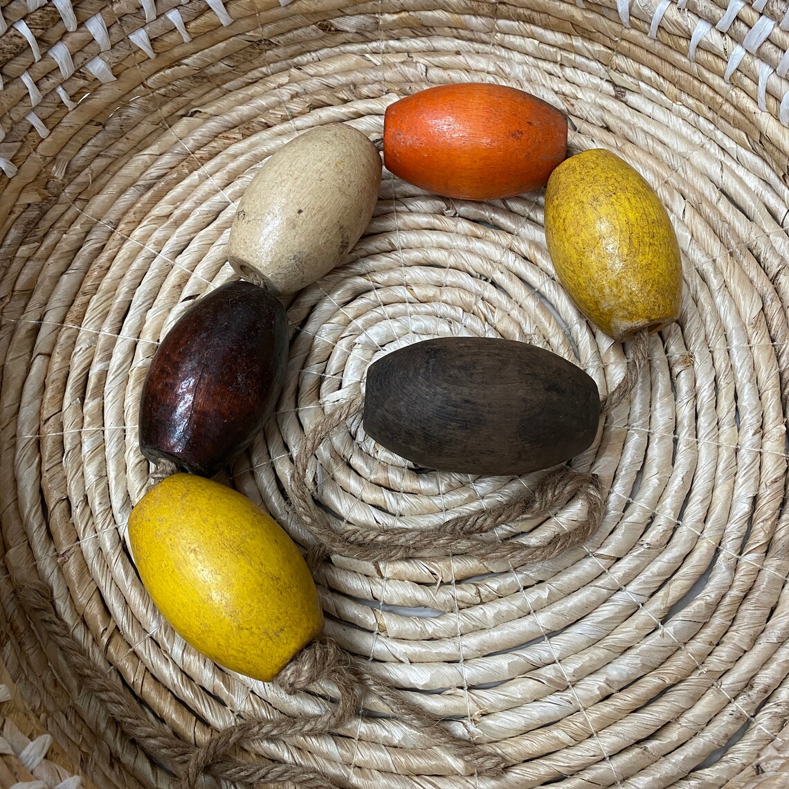 Vintage Wood Floats Create Your Own Wood Float Banner Four | Etsy