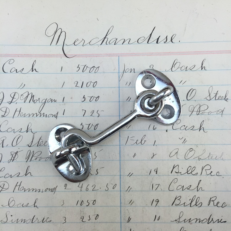 Vintage Hook and Eye Lock - Etsy