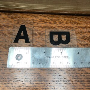 Vintage Clear Glass Sign Letter - London Antique Glass Sign -sign ...