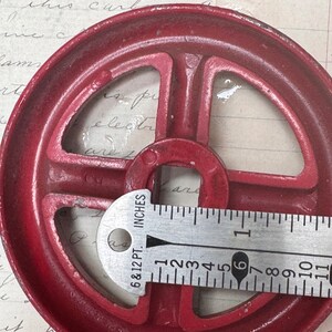 Valve Handle Large Rusty Vintage and Large Huge Industrial Valve ...