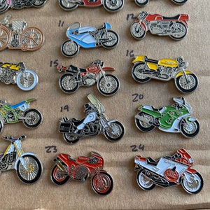 Motorcycle Lapel Pin Vintage Motorcycle Jacket Pin Biker Pins Harley ...