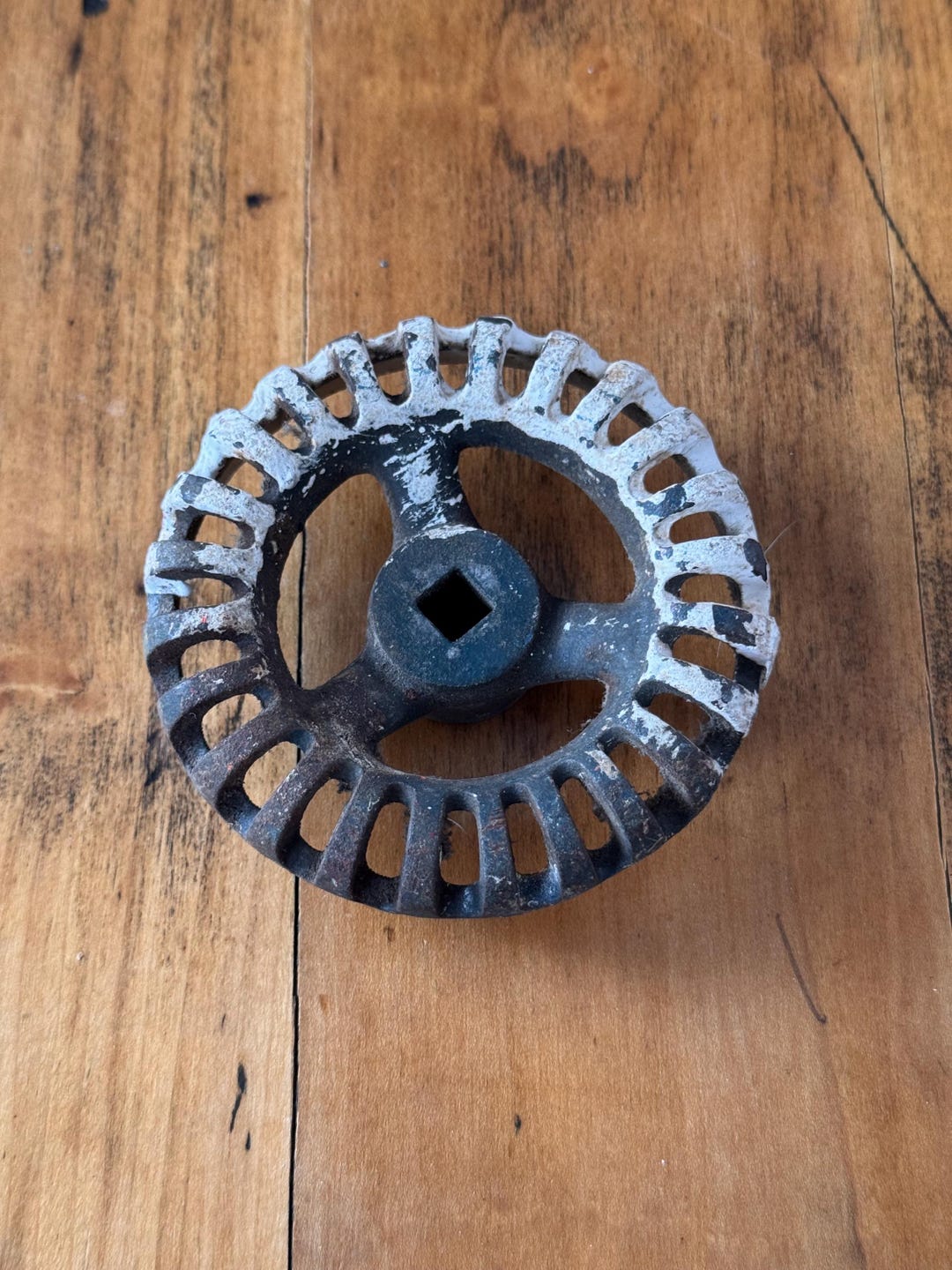 Valve Handle Large Rusty Vintage and Large - Huge Industrial Valve ...