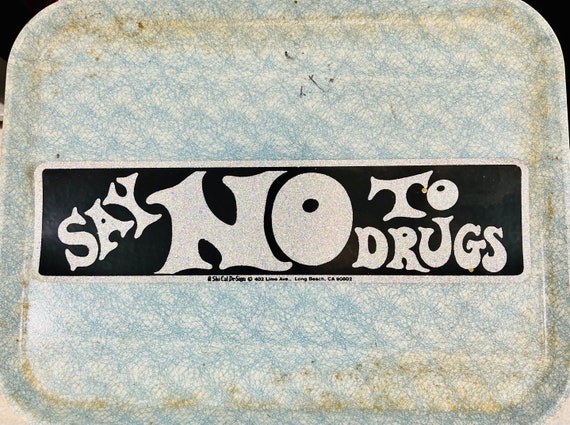 Hologram Bumper Stickers Say No to Drugs Rad Stickers - Etsy