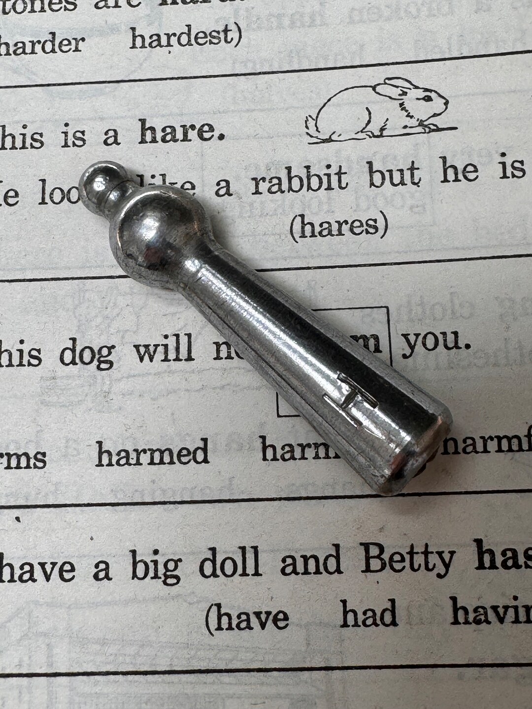 Vintage Cold Hot Water Faucet Handle Your Choice Porcelain and Nickel ...