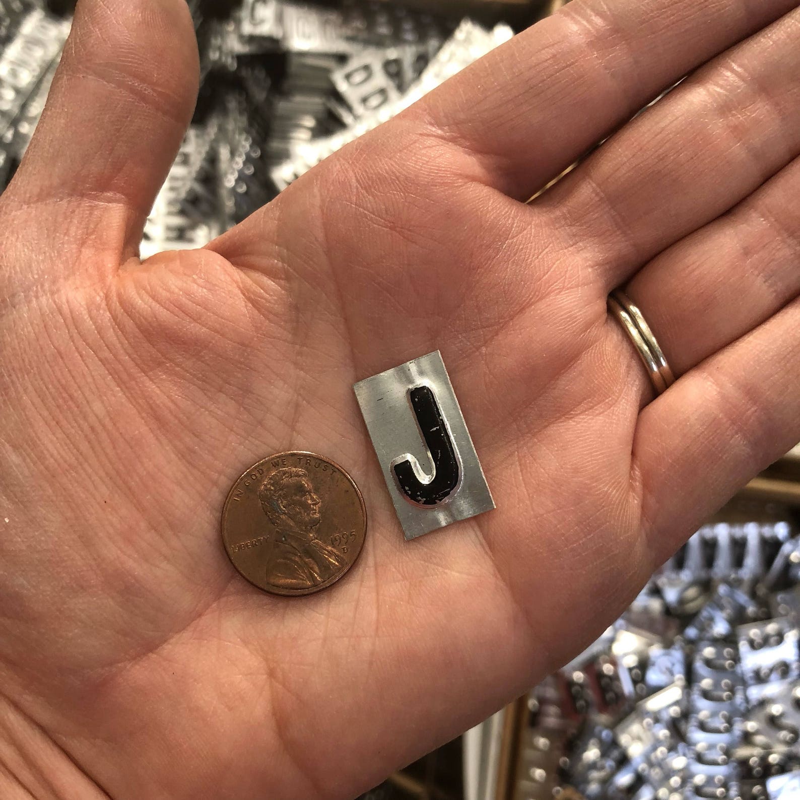 Vintage Grave Marker Letters you Choose Funeral Home - Etsy