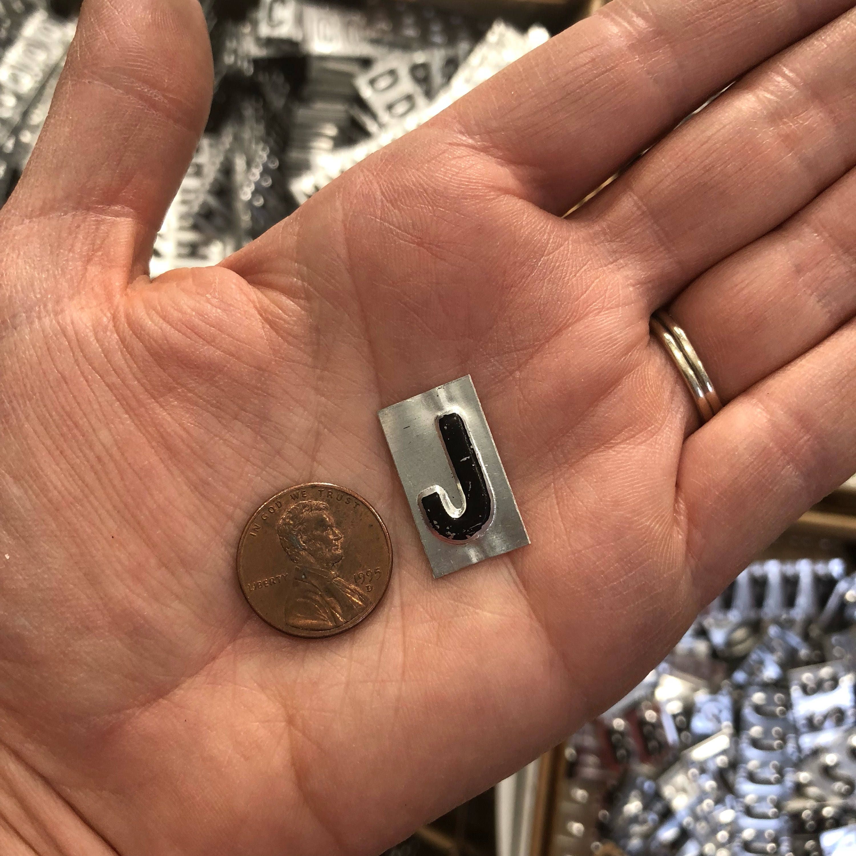 Vintage Grave Marker Letters you Choose Funeral Home - Etsy