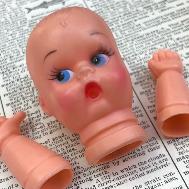 Vintage Plastic Doll Arms - Etsy