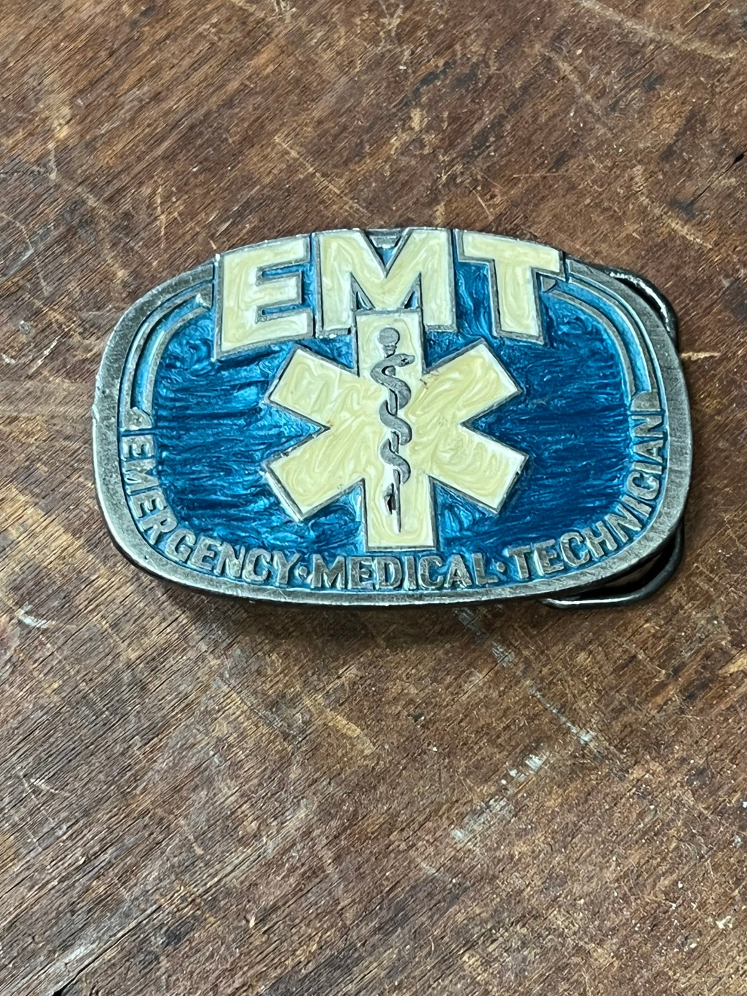 Vintage Belt Buckles Paramedic Emt 1970s Belt Buckle Brass - Etsy