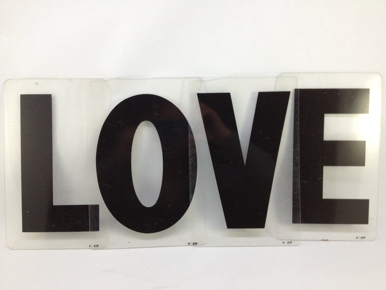 Clear plastic letter D Plexiglas letter Black marquee | Etsy