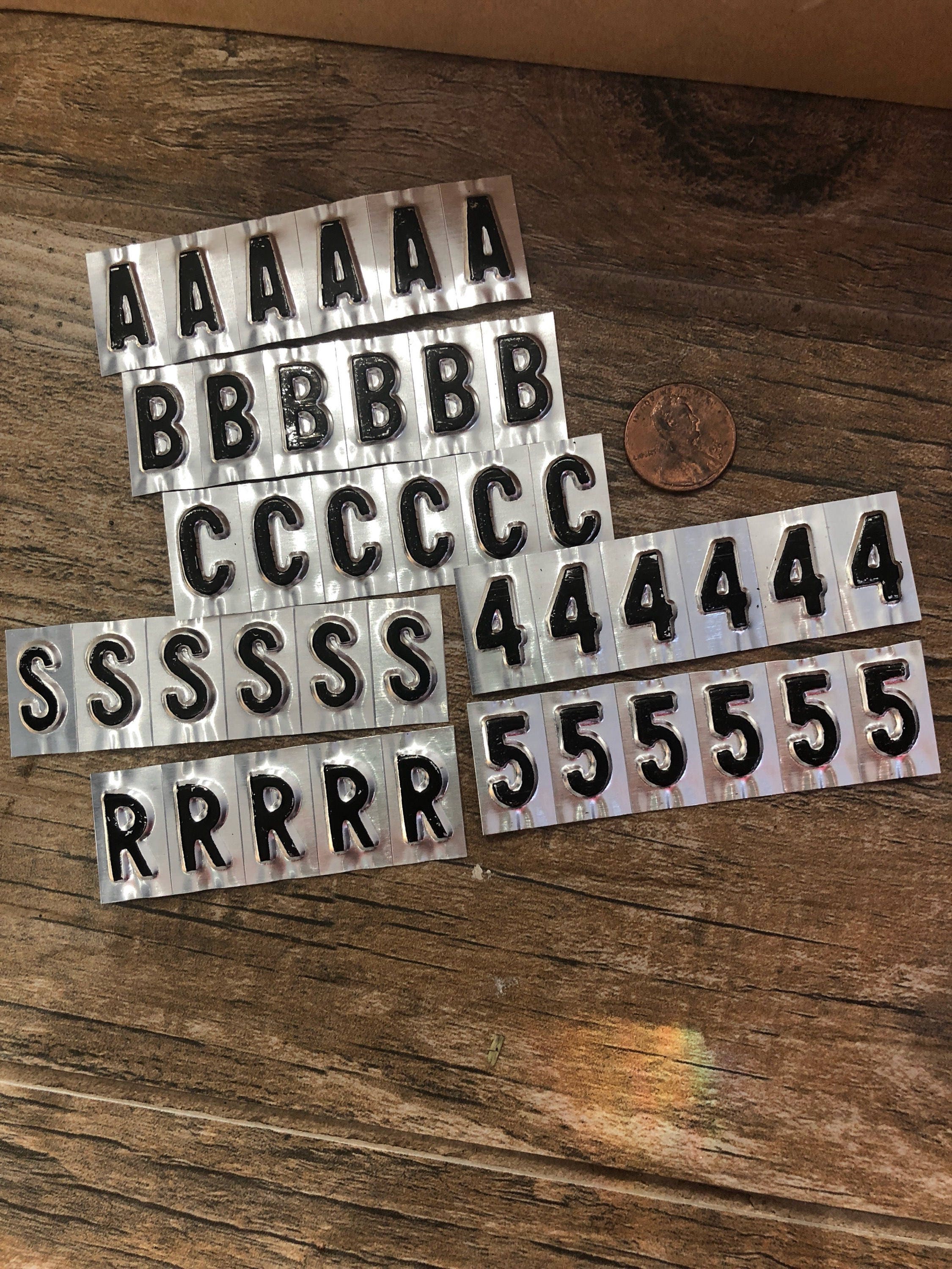 Vintage Grave Marker Letters you Choose Funeral Home - Etsy