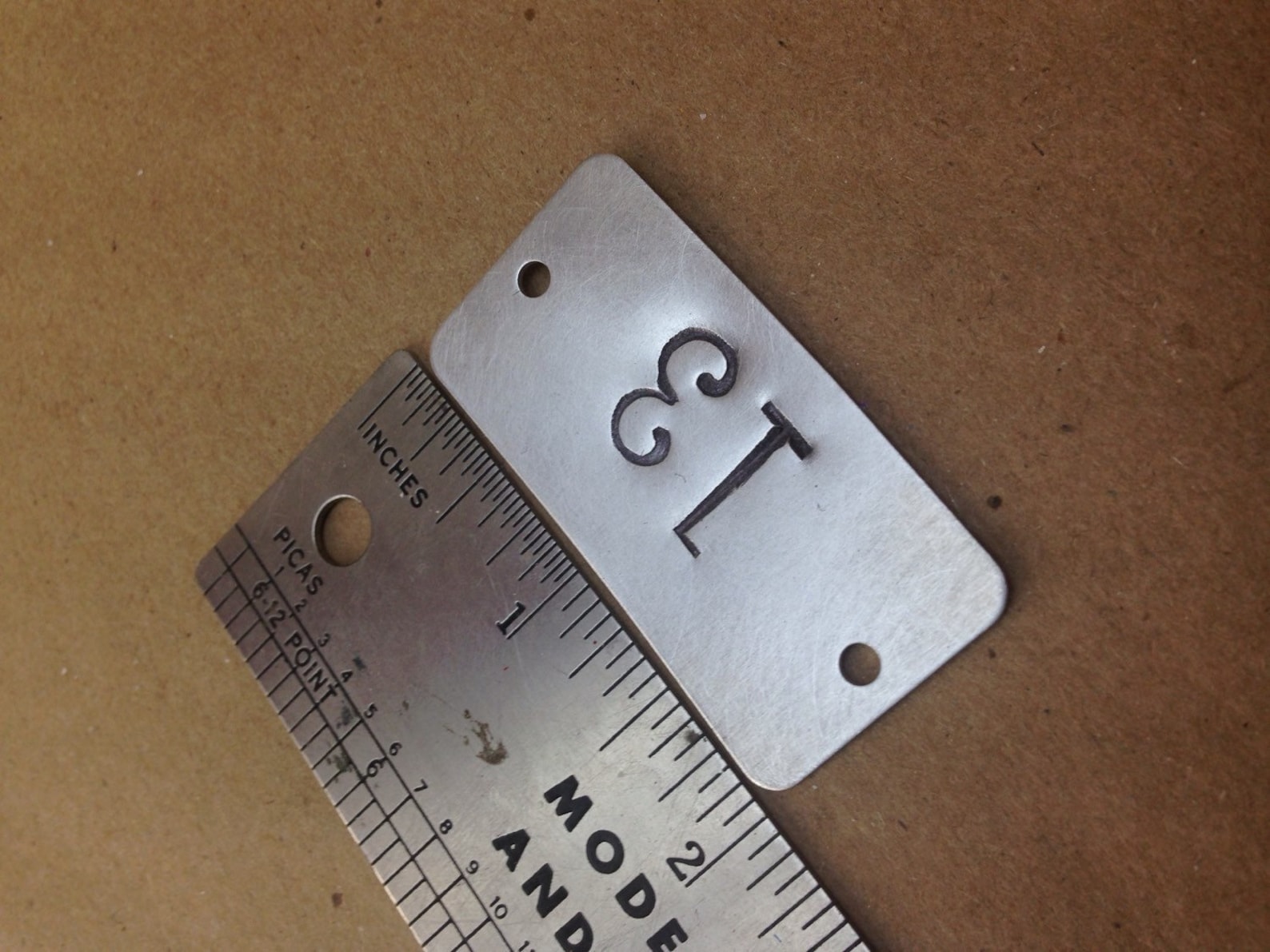 Silver Locker Number Plates 2x1 Locker Number - Etsy