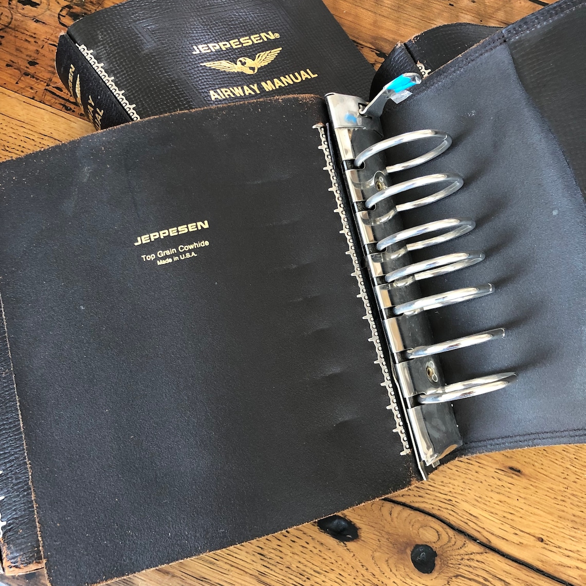 Vintage Jeppesen Airway Manual 7 Ring Binder flight Book - Etsy