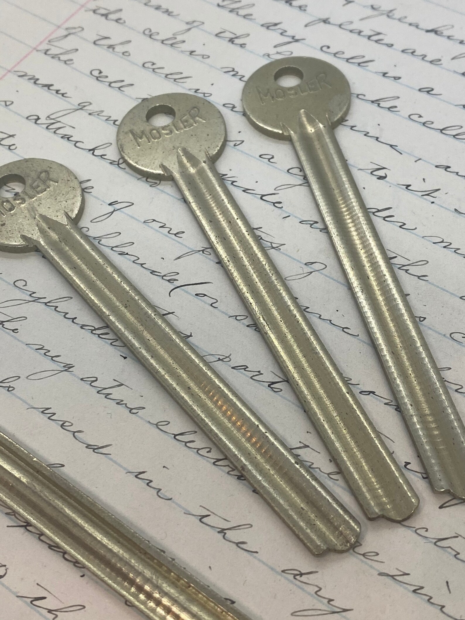 Mosler Bank Safe Key Industrial High Security Key Vintage - Etsy