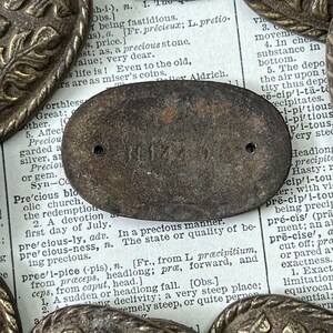 Antique Cast Brass Ornamental Furniture Decoration - Brass Oak Leaf ...
