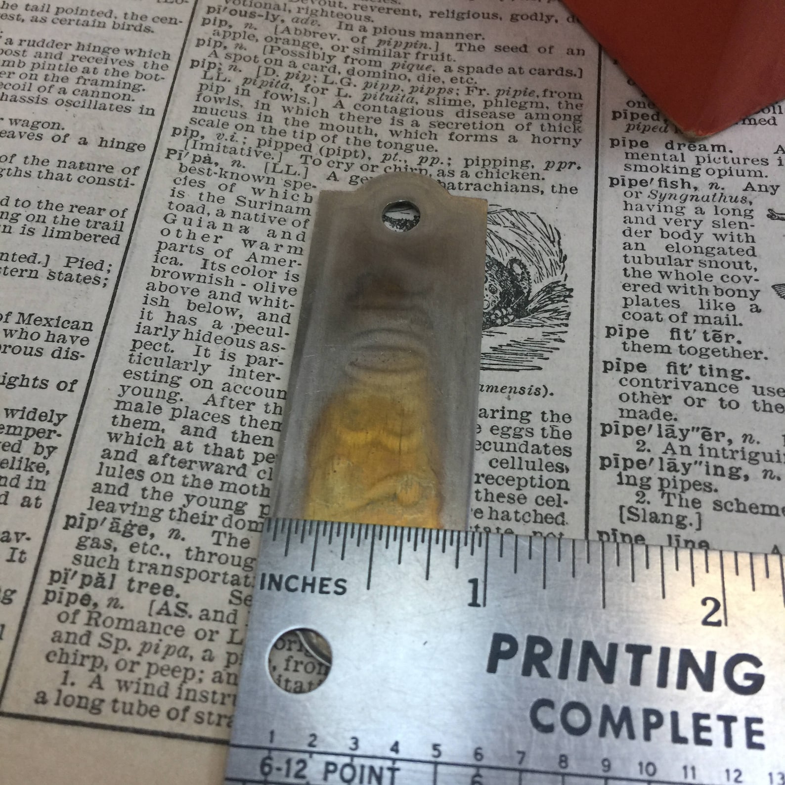 Antique Nickel Plated Brass Locker Number Plate or Locker Tag Safe ...