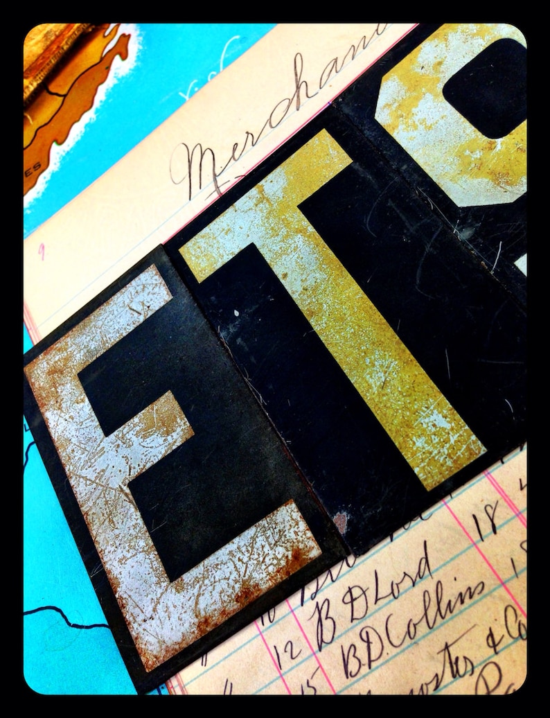 Vintage Church Sign Letters Antique Metal Sign tin Sign - Etsy