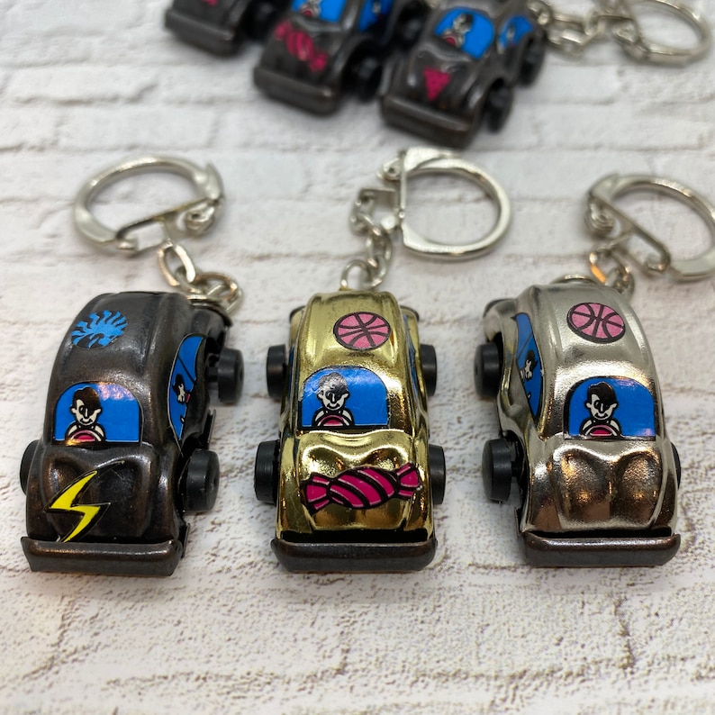 Vintage Toy Car Key Chains - VW Bug - Volkswagen Beetle Small Metal ...