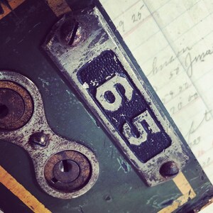 100s Antique Numbered Safe Deposit Box Doors - Post Office Box Number ...