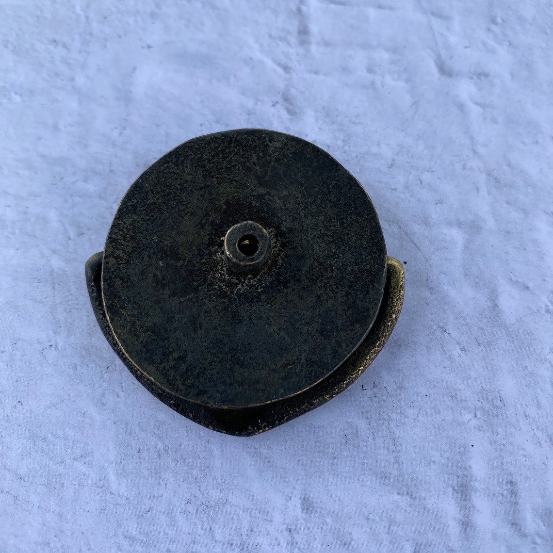 Vintage Brass Drawer Pull With Backplate Door Pull Antique - Etsy