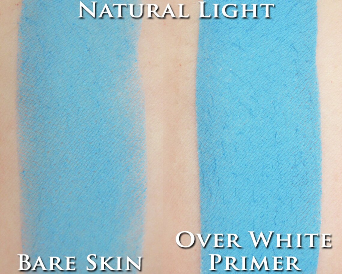 MORPHO Matte Eyeshadow: Samples or Jars Light Cyan Blue - Etsy