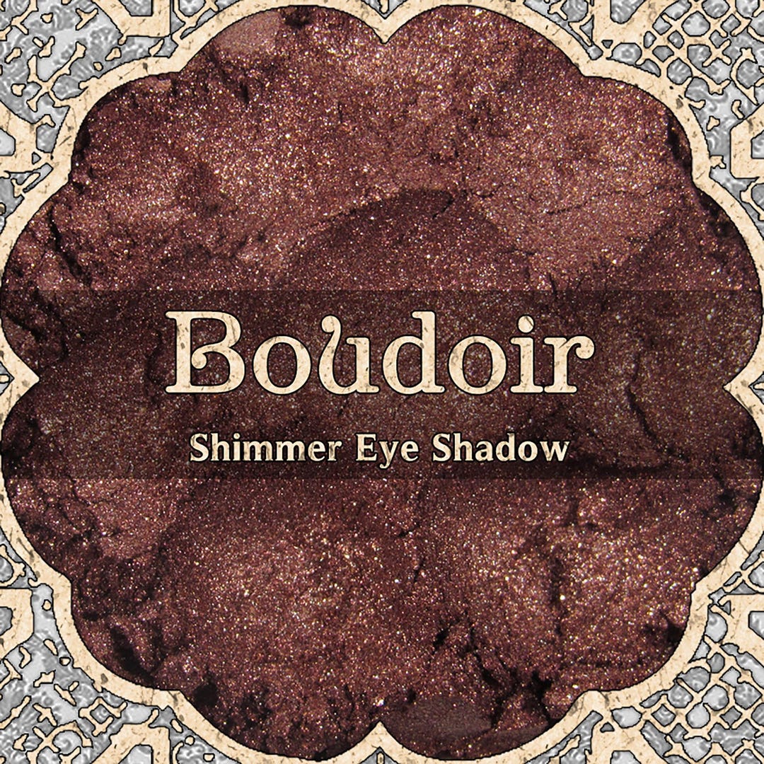 Dark Copper Brown Shimmer Eye Shadow, BOUDOIR, Victorian Romantic ...