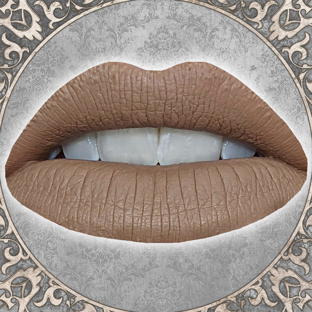 Matte Light Brown Liquid Lipstick, PYRAMID, Light Academia Gift ...