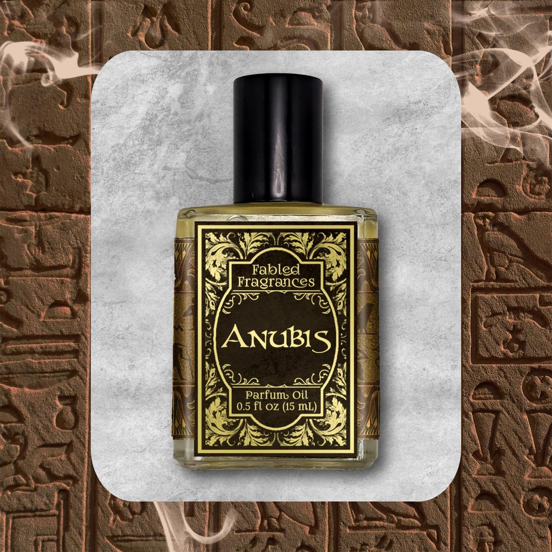 ANUBIS Perfume Oil: Earthy Musk W/ Amber Resin and Patchouli, TAT 5-6 ...