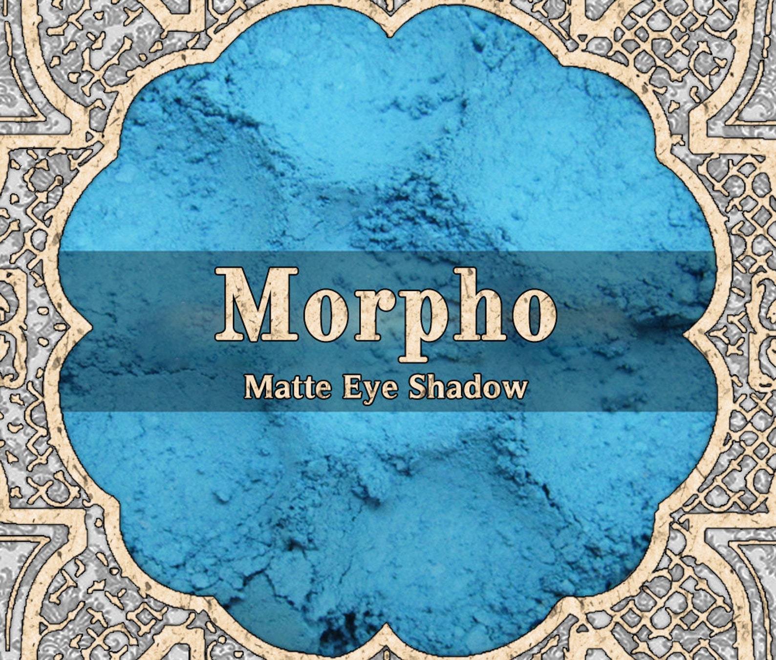 MORPHO Matte Eyeshadow: Samples or Jars Light Cyan Blue - Etsy