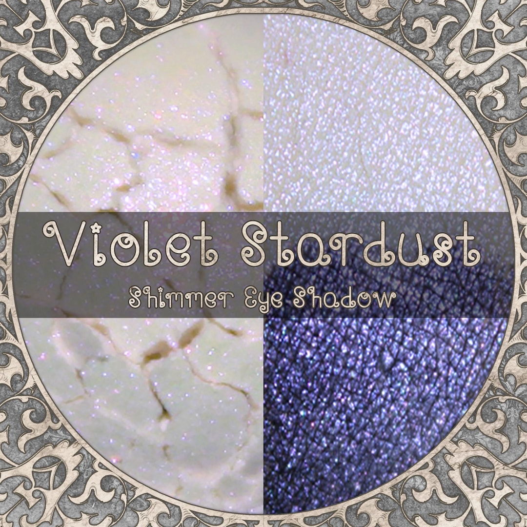 VIOLET STARDUST Eye Shadow: Iridescent White W/ Purple Highlight, TAT 5 ...
