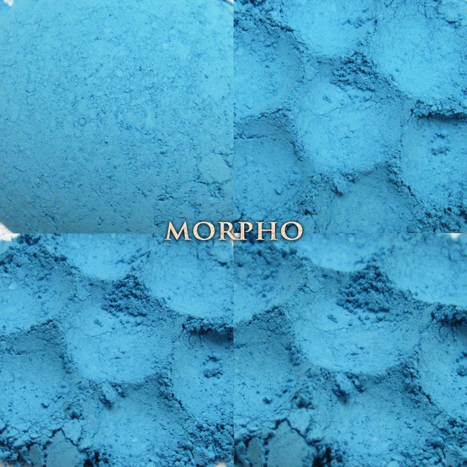 MORPHO Matte Eyeshadow: Samples or Jars Light Cyan Blue - Etsy