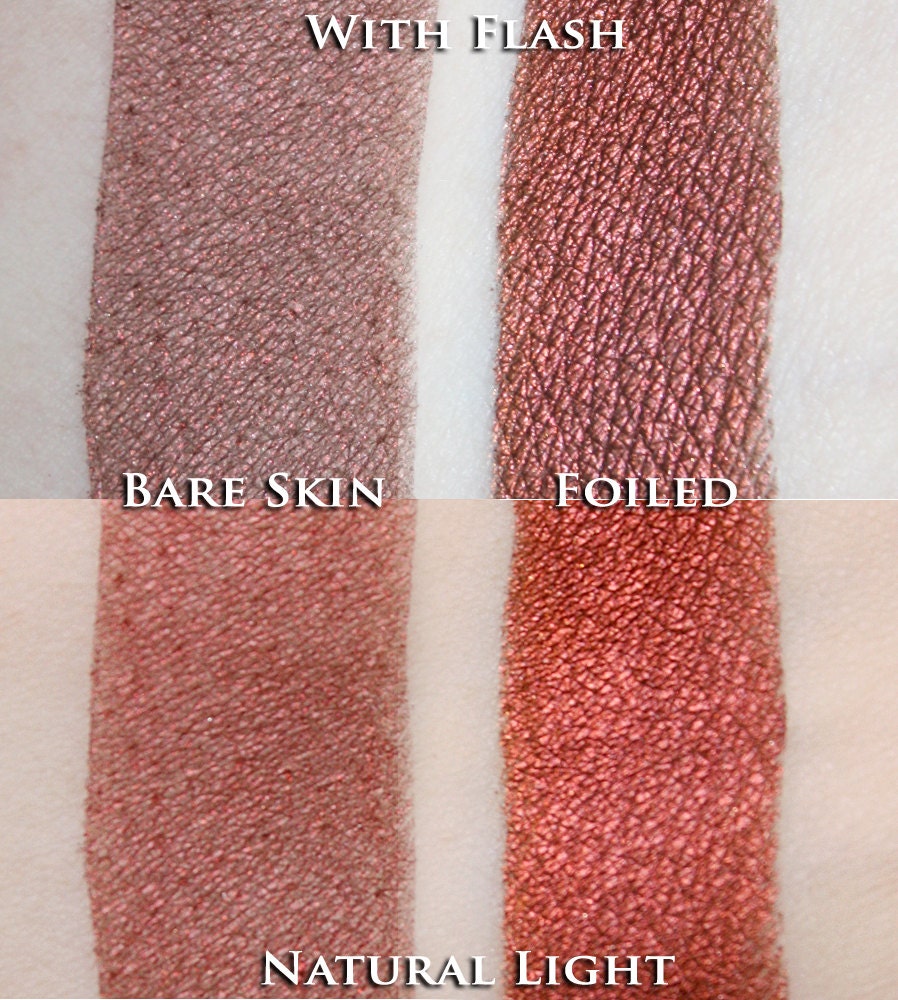 PYROTECHNIC Metallic Eye Shadow Metallic Maroon Red Dark - Etsy