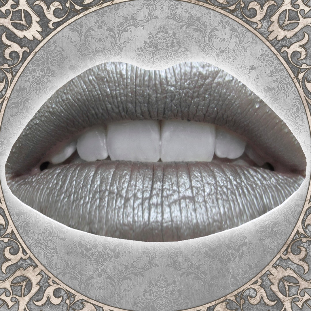 Grey metallic lipstick store