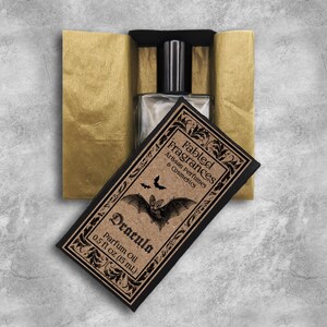 DRACULA Perfume Oil: Rich Floral and Musk Gothic Vampire Scent, TAT 5-6 ...