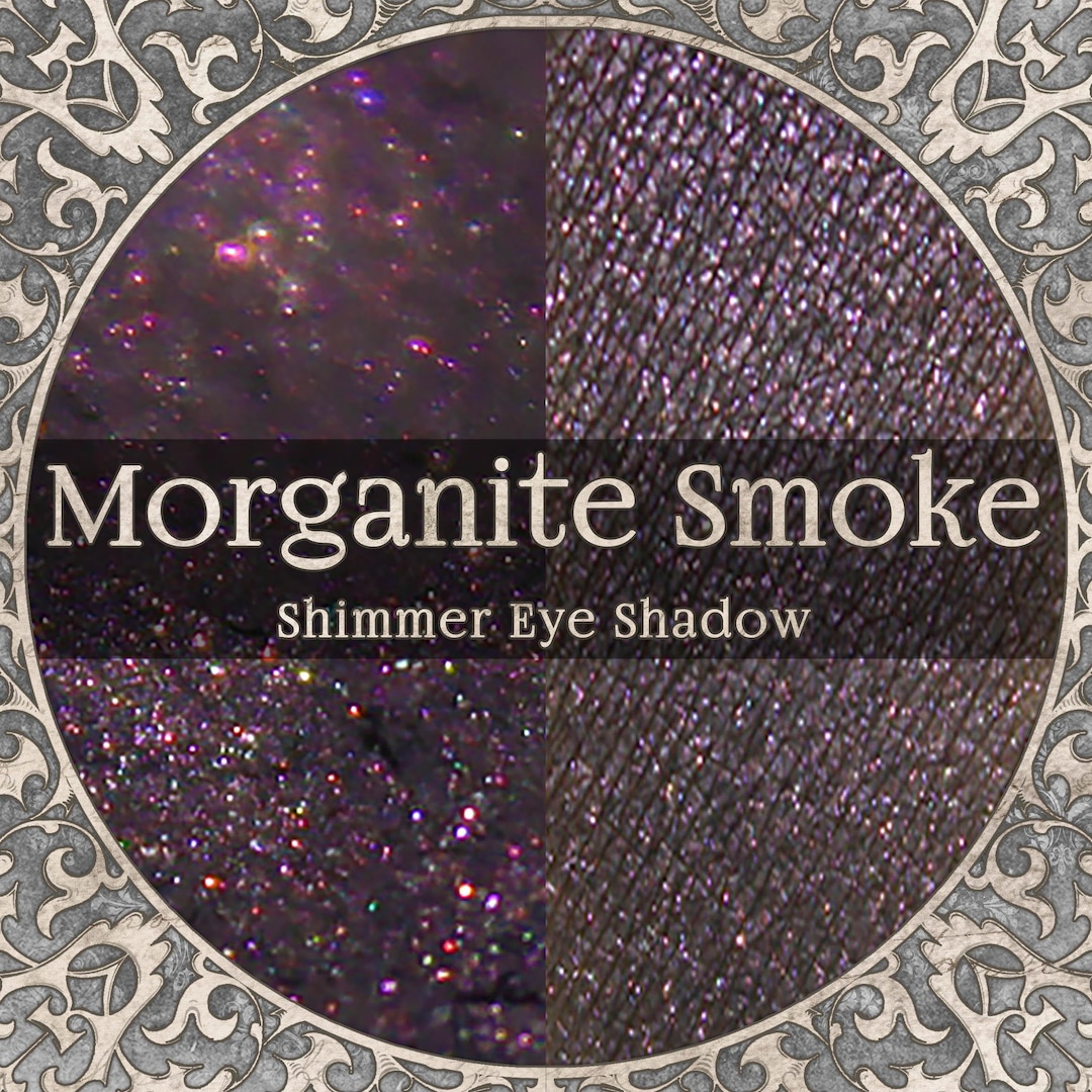 MORGANITE SMOKE Eye Shadow: Shimmery Dark Pink, Vegan Makeup, TAT 5-6 ...