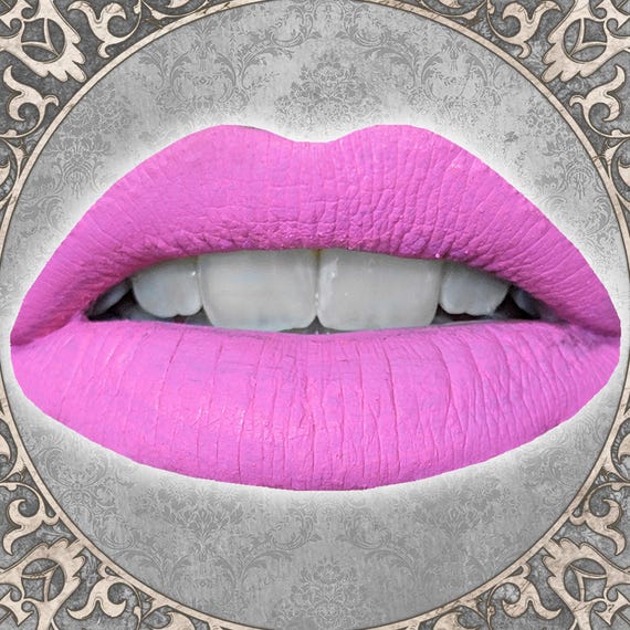 Pink matte liquid lipstick store