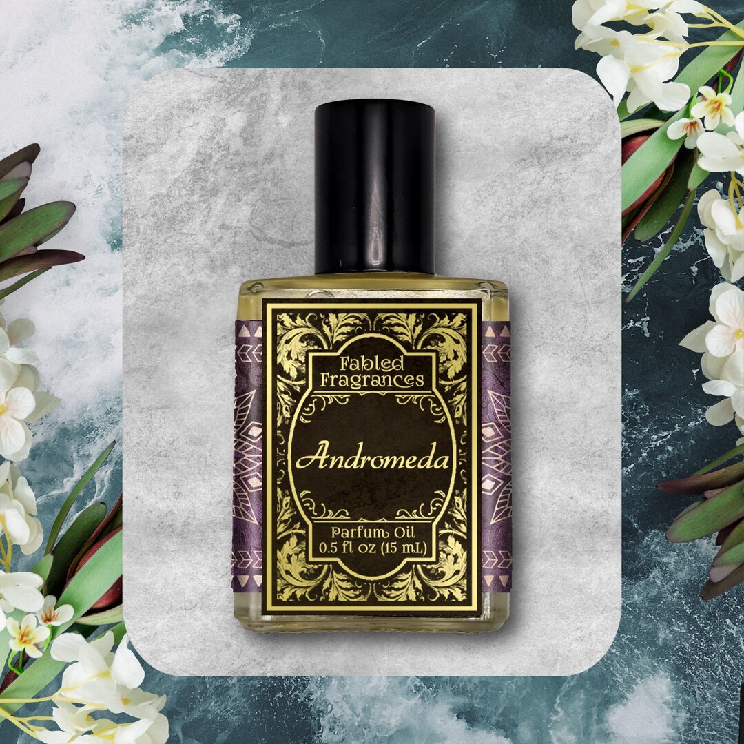 Aquatic Floral Perfume Oil, ANDROMEDA, Sweet Honey, Orange Blossom, and ...