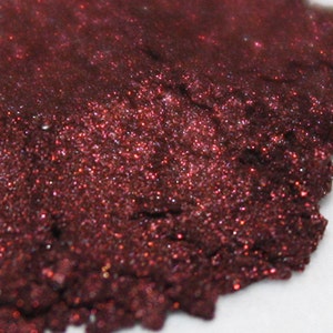 PYROTECHNIC Metallic Eye Shadow, Metallic Maroon Red, Dark Red ...