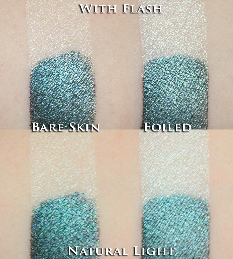 TURQUOISE STARDUST Shimmer Eye Shadow Iridescent Turquoise | Etsy