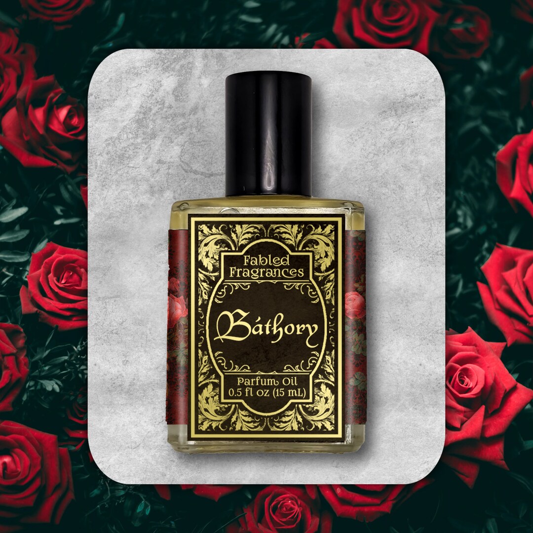 Gothic Perfume Oil for Women BATHORY Blood Orange and Bulgarian Rose ...