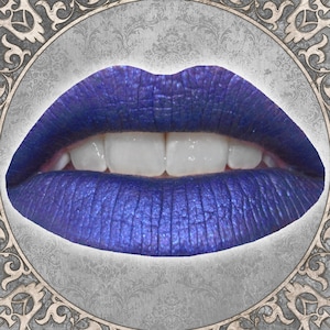 Violet Purple Metallic Liquid Lipstick, IMMORTAL, Turquoise Sparkle ...