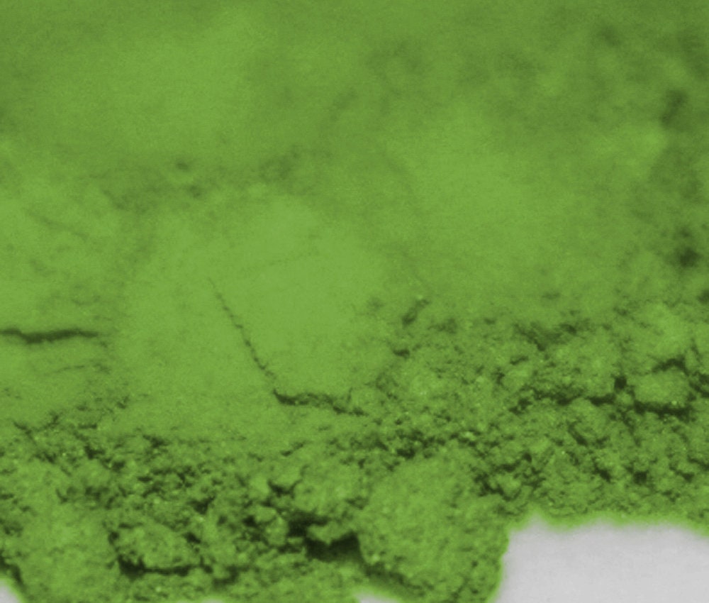 PYTHON Matte Eye Shadow Grass Green Yellow Green Warm - Etsy