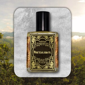 QUETZALCOATL Perfume Oil With Coffee Bean, Cinnamon, Peppercorn, Copal ...