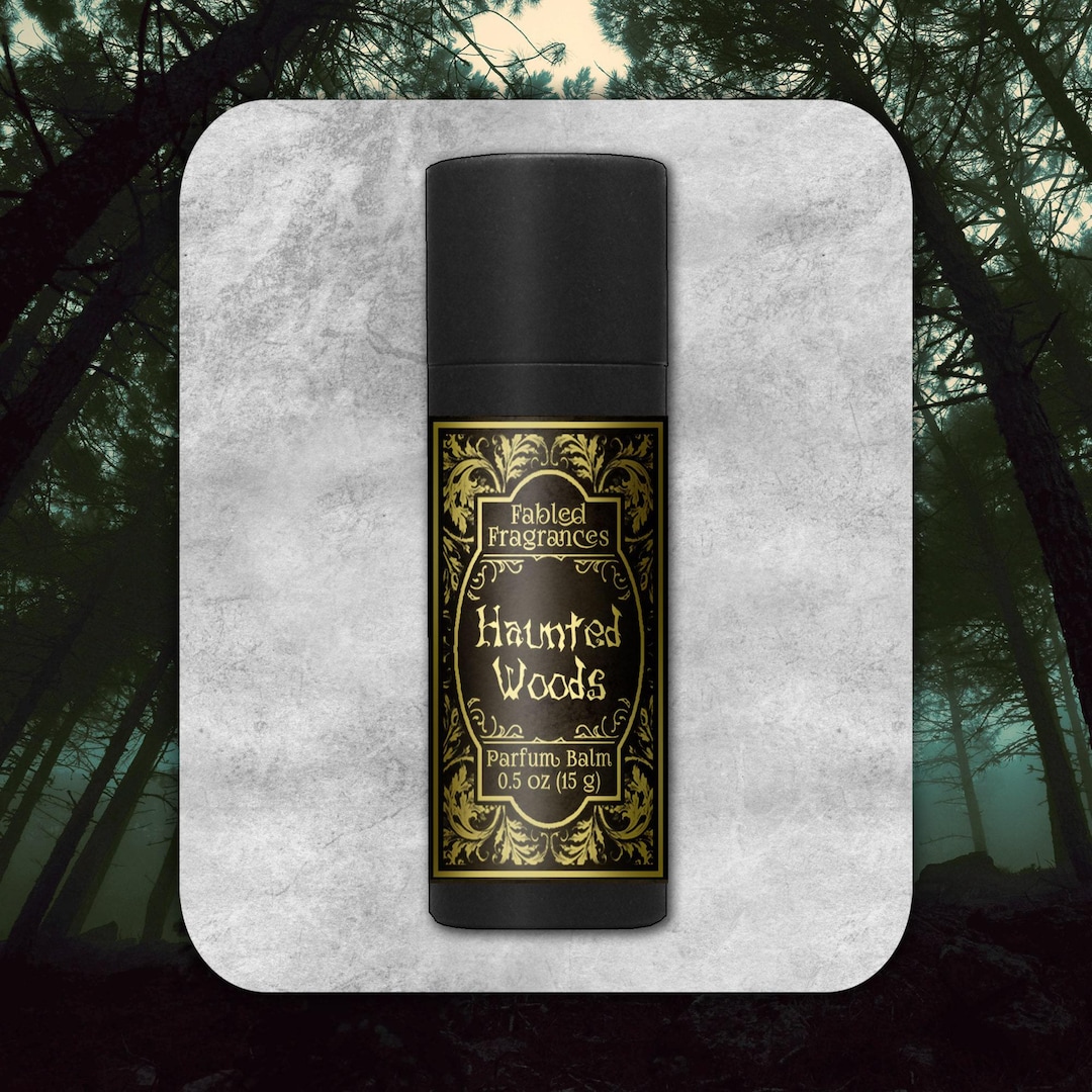 HAUNTED WOODS Solid Perfume: Earthy Chypre and Moss, Vegan Scent, TAT 5 ...