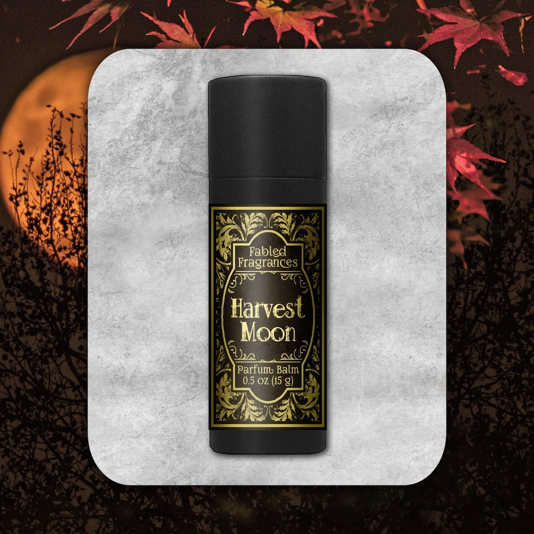HARVEST MOON Solid Perfume: Apple Cider & Cinnamon Scent, TAT 4-5 Biz ...