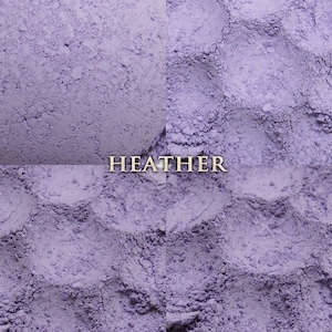 HEATHER Eye Shadow - Matte Pastel Purple Loose Powder Makeup, Cruelty ...