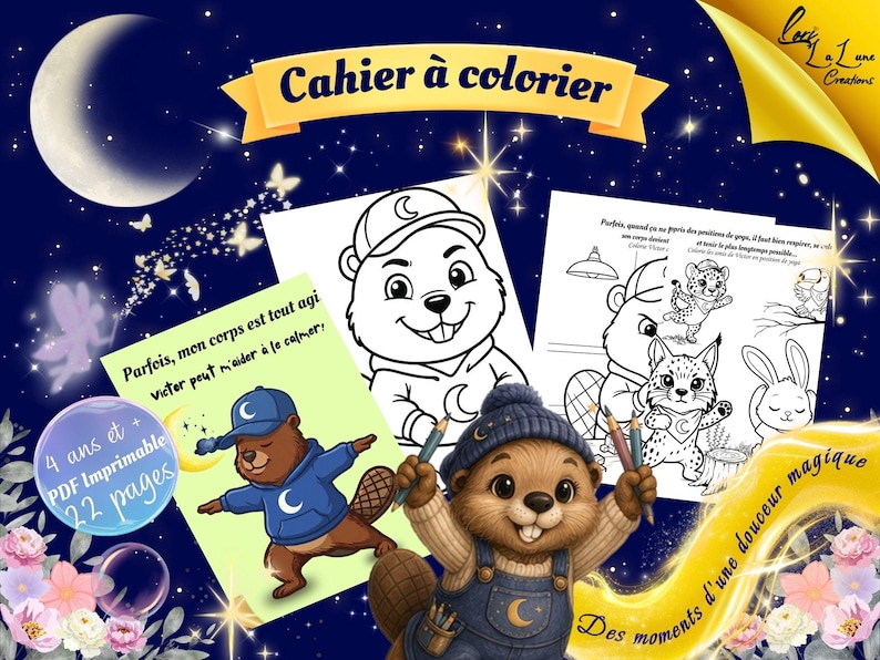 Coloring Book – Calming Down | Managing Emotions for Children Ages 4-8 ...