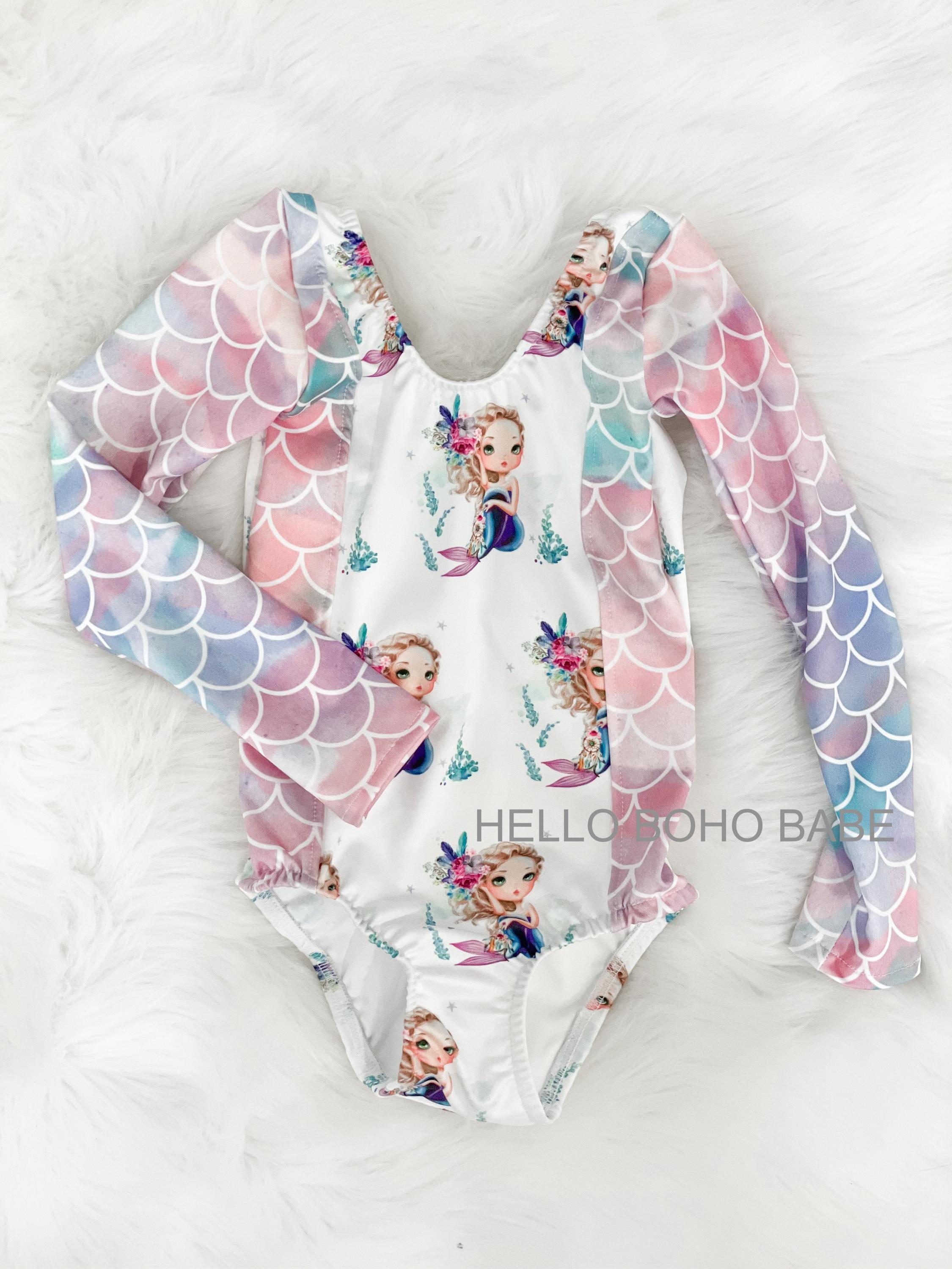 Handmade Kids Swim Leo- Mermaid - Lake Days- Made to Order - Handmade ...